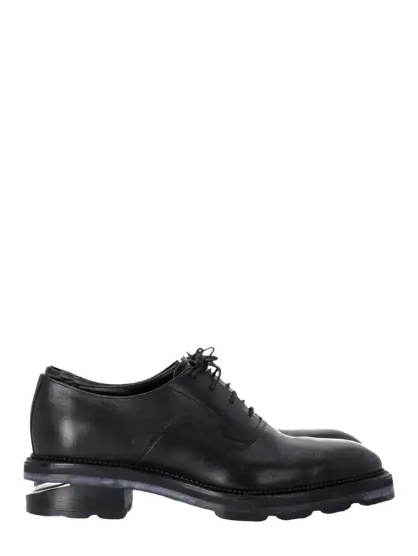 ALEXANDER WANG Andy Leather Oxford Shoes - Black