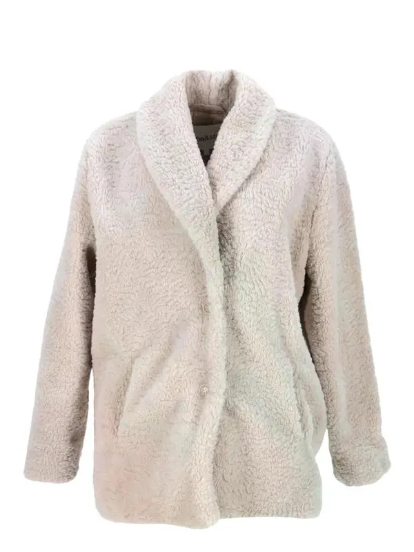Ba&sh Faux Shearling Jacket - Neutrals