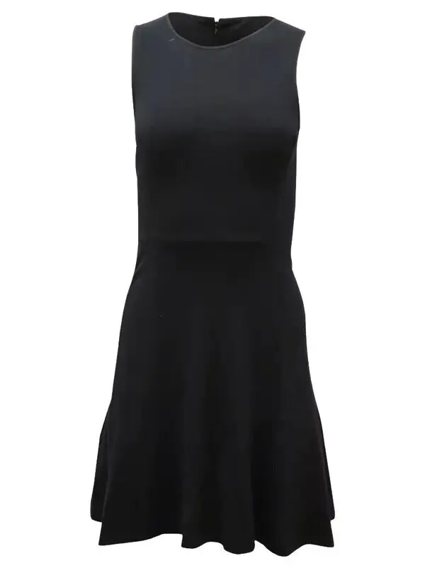 Theory Sleeveless Mini A-line Dress - Black