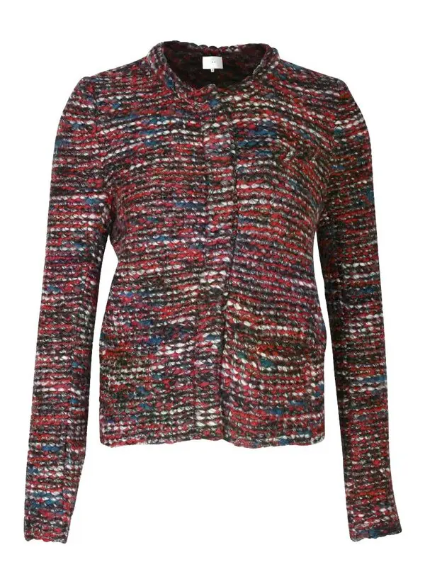 IRO PARIS Tweed Jacket - Red
