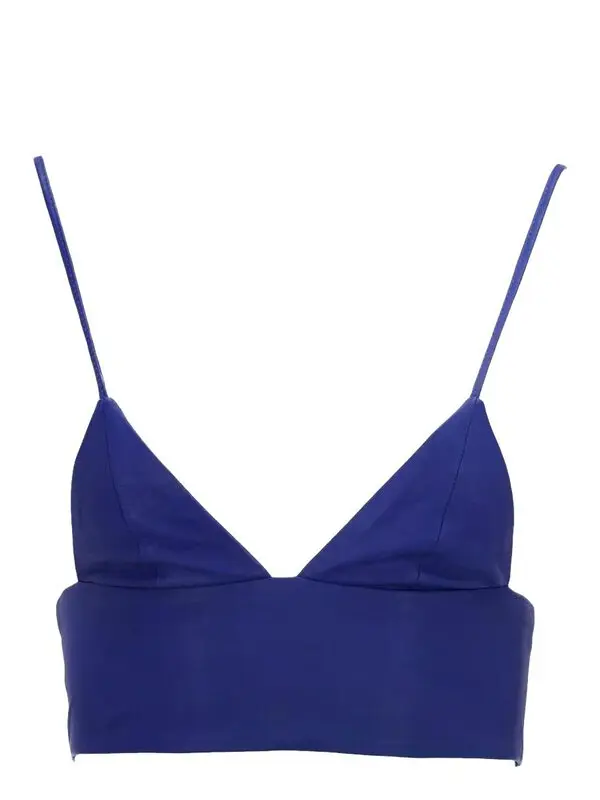 ALEXANDER WANG V-neck Top - Blue