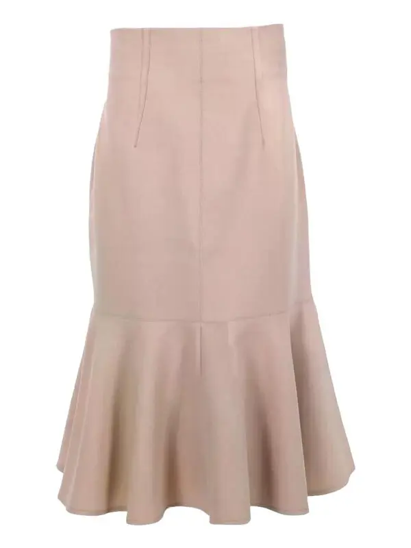 Philosophy Di Lorenzo Serafini High-waist Peplum Skirt - Neutrals