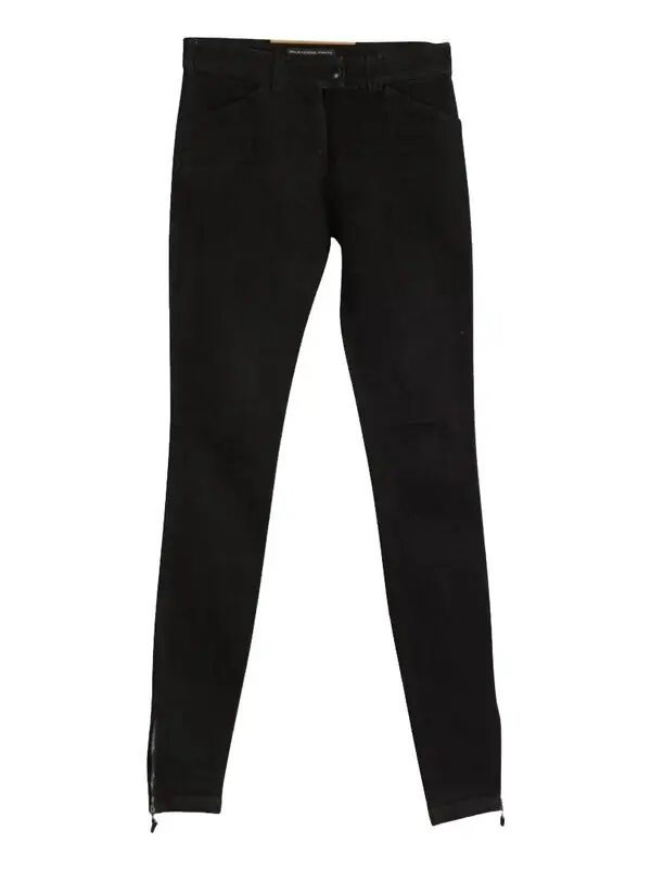 Balenciaga Zip-detail Trousers - Black