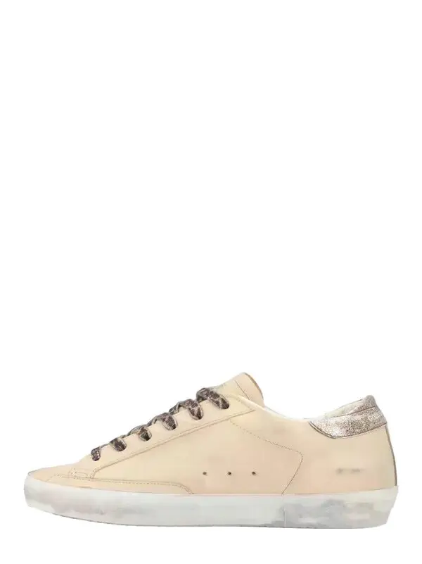 GOLDEN GOOSE Super-star Leather Sneakers - Neutrals