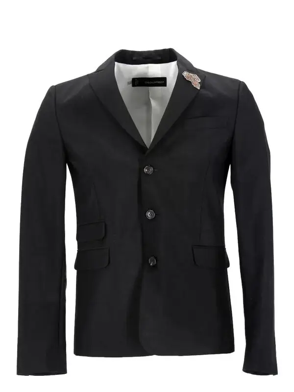 Dsquared2 Single-breasted Blazer - Black