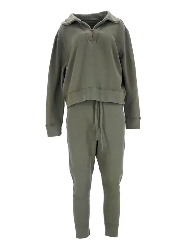 NILI LOTAN Cotton Tracksuit - Green