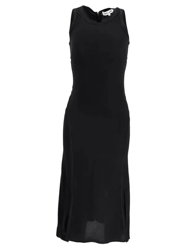Diane Von Furstenberg Sleeveless Midi Dress - Black