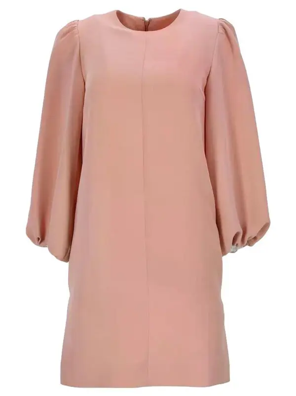 Victoria Beckham Crew-neck Dress - Pink