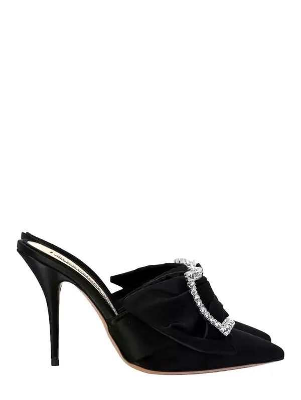Alexandre Vauthier Lola Embellished Mules - Black
