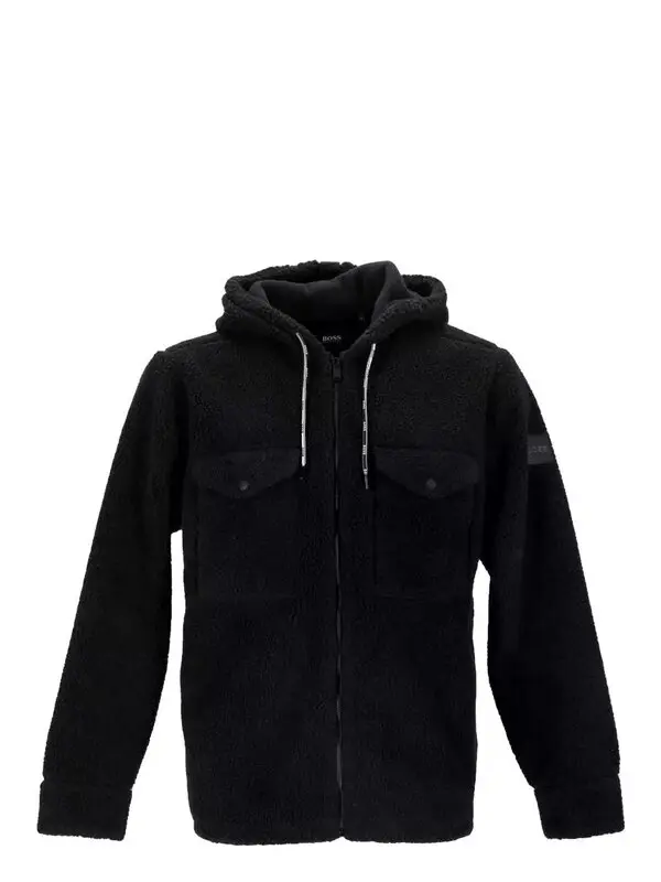 Hugo Hooded Jacket - Black