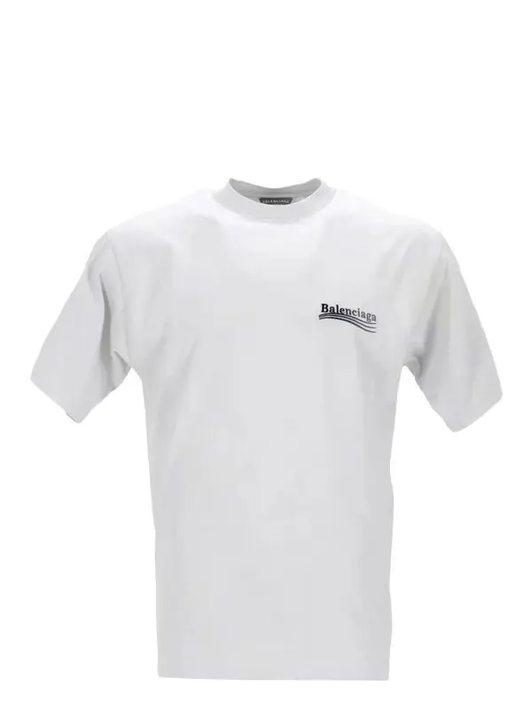 Balenciaga Political Campaign Graphic-print T-shirt - White