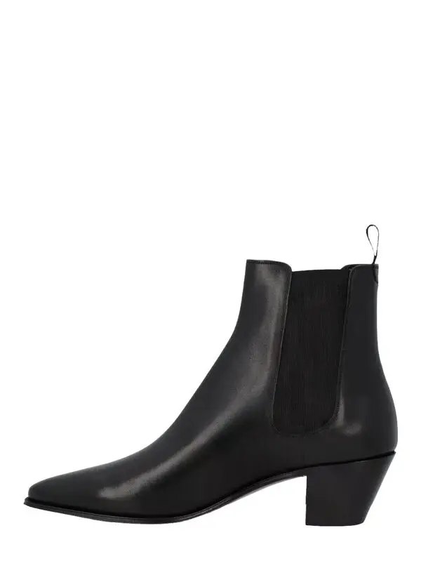 Celine Pointed-toe Chelsea Boots - Black