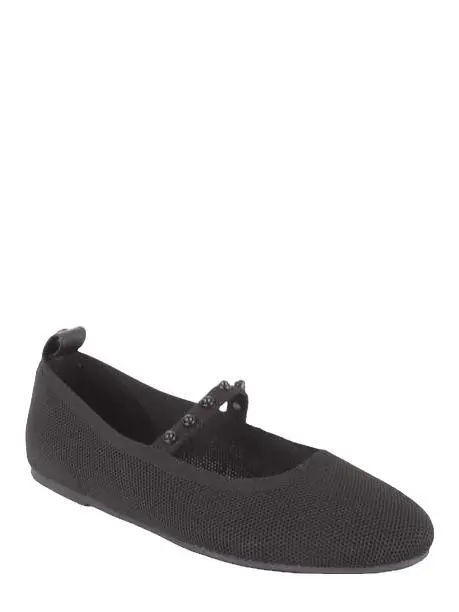 Tahari Madeira Mary Jane Flat - Black