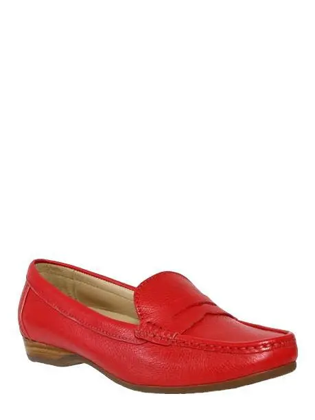 DAVID TATE Penny Loafer - Red