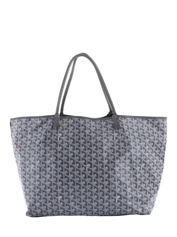 Goyard Saint Louis Gm Tote Coated Canvas - Gray