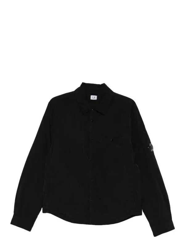 C.P. COMPANY C. P. Company Chrome-r Nylon Overshirt - Black