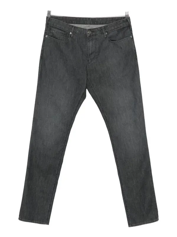 Emporio Armani Denim Cotton Jeans - Grey