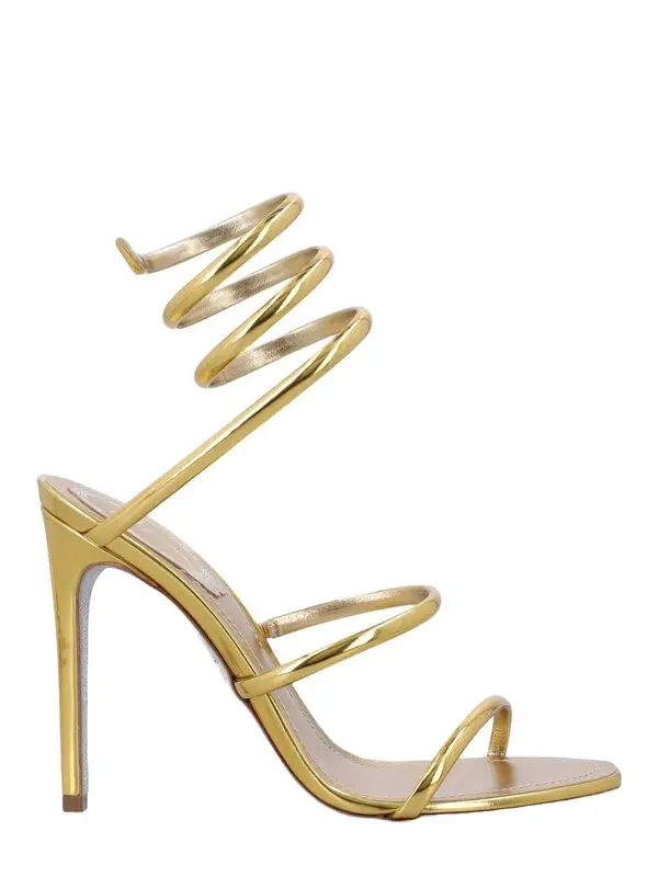 Rene Caovilla Heeled Sandal - Gold