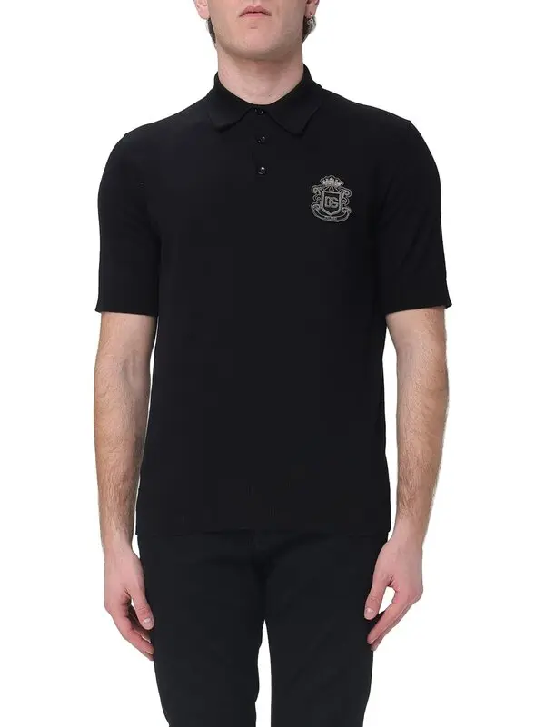 Dolce & Gabbana Polo Shirt - Black