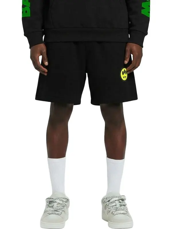 BARROW Cotton Sport Shorts - Black
