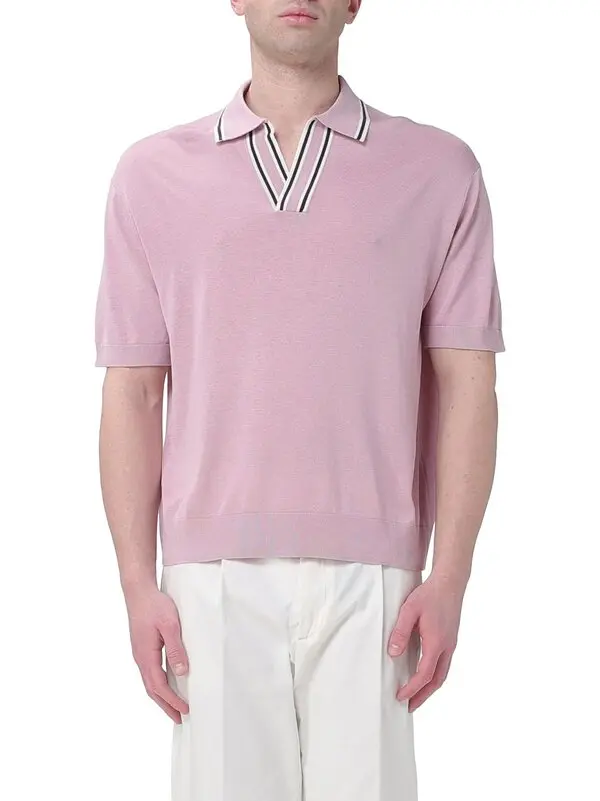 PAOLO PECORA Polo Shirt - Pink