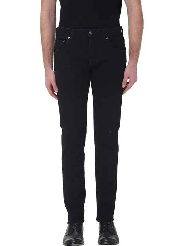 Dolce & Gabbana Slim Fit Jeans - Black