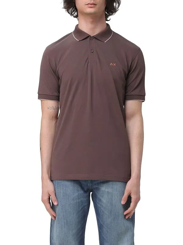 SUN 68 Polo Shirt - Cocoa
