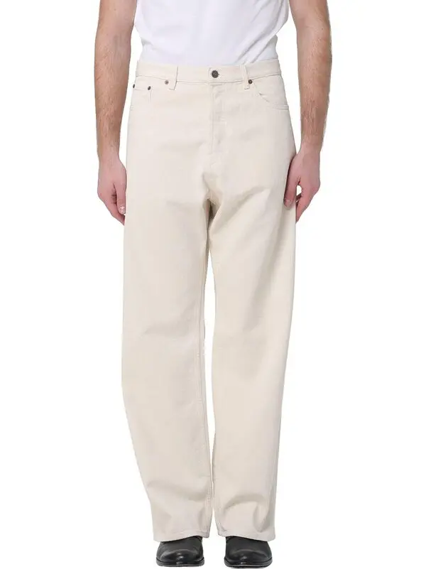 Valentino Garavani Wide Leg Jeans - Ivory
