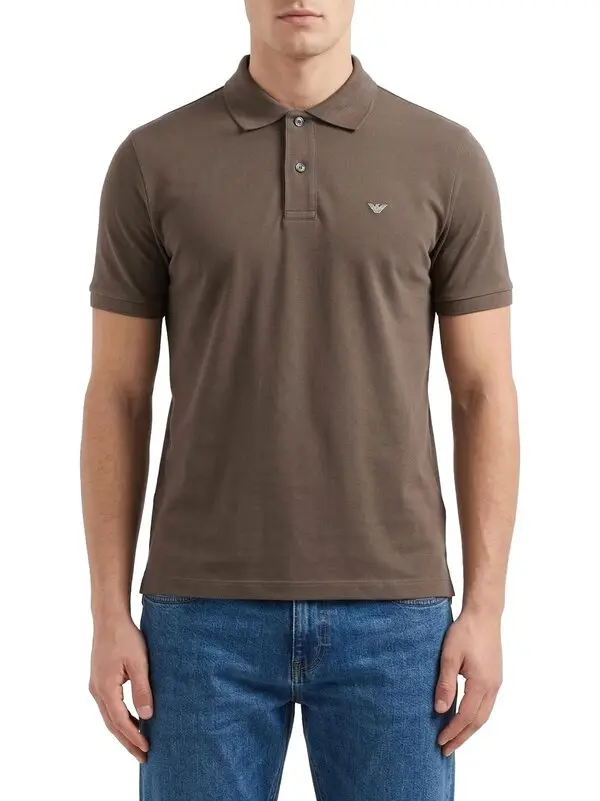Emporio Armani Polo Shirt - Brown
