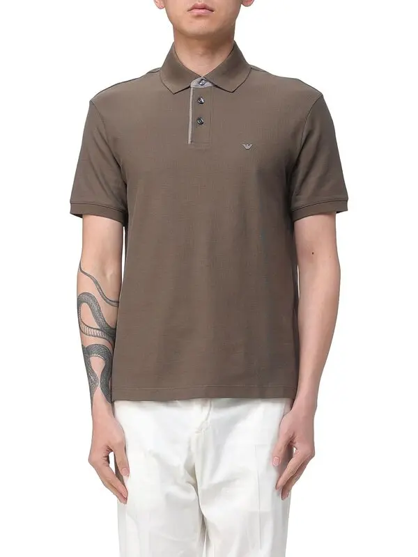 Emporio Armani Polo Shirt - Brown