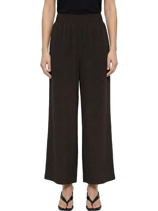 JOSEPH Wide Leg Pants - Brown