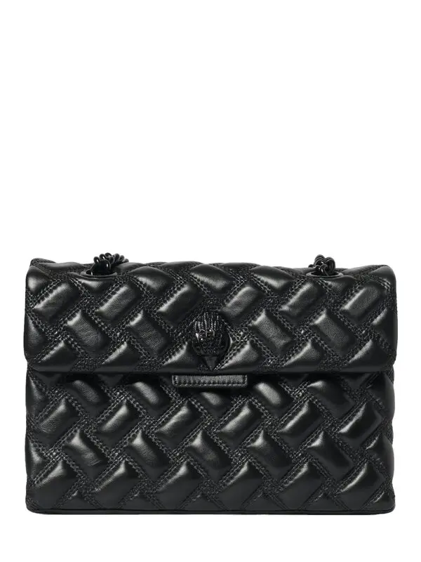 Kurt Geiger Quilted Shoulder Bag - Black
