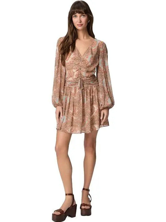 Paige Lainey Mini Dress - Neutral