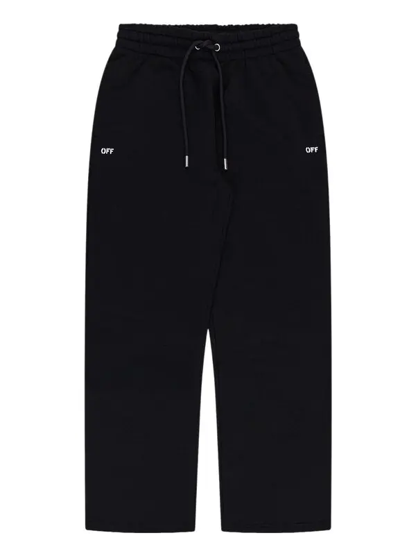 Off-White Spray Can Diagonal Sweatpants - Black