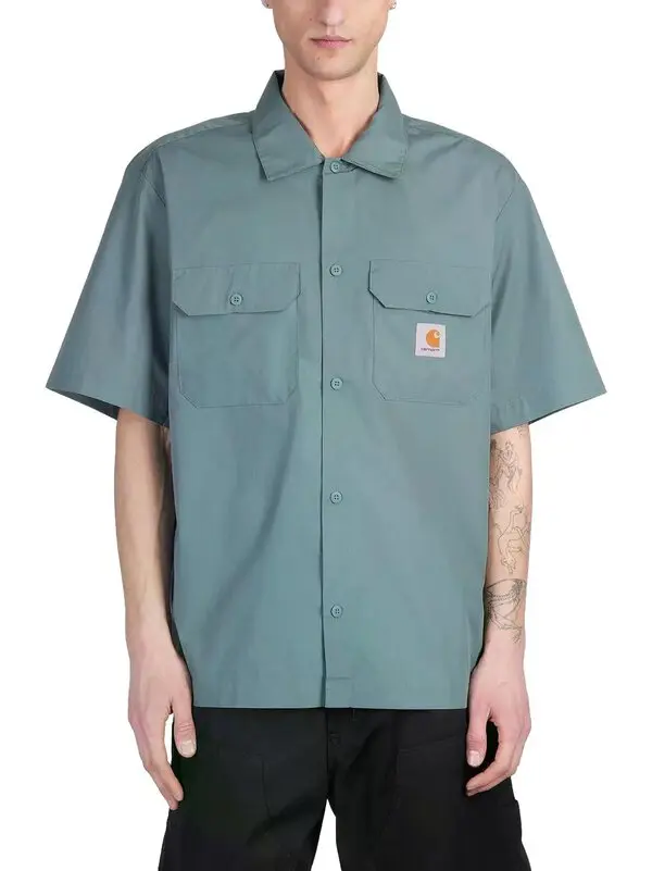 Carhartt Work In Progress Short Sleeve Shirt - Green