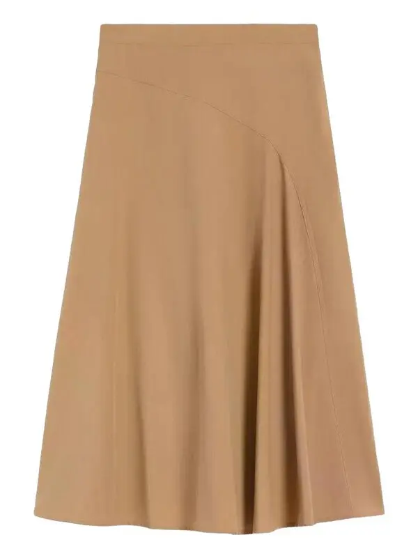 Max Mara A-line Skirt - Neutrals