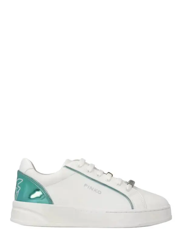 Pinko Lace-up Sneakers - White