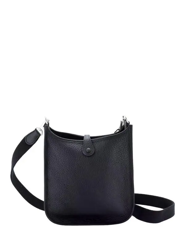 Hermès Evelyne Tpm Crossbody Bag Clemence Leather - Black