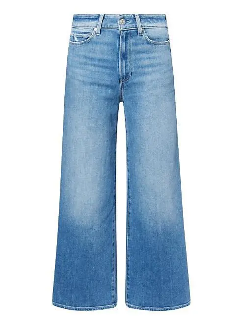 Paige Anessa Wide-leg Jeans - Vino Vibes