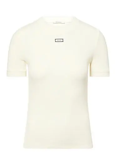 ENTIRE STUDIOS Lounge Ribbed Cotton T-shirt - Pollen