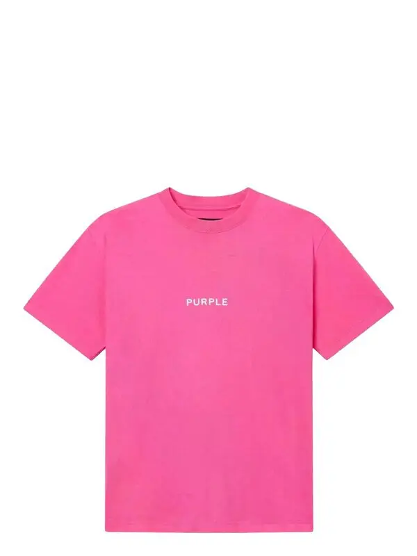 PURPLE BRAND Crew-neck T-shirt - Pink