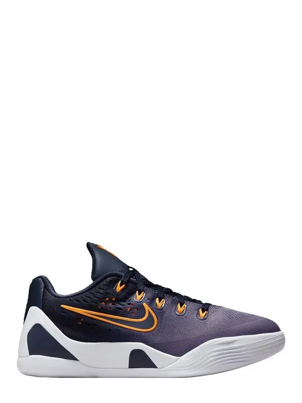 Nike Kobe 9 Em Low Sneakers - Thunder Blue/laser Orange/football Grey