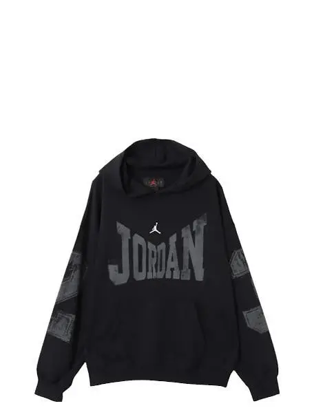 JORDAN Pullover Hoodie - Black/sail
