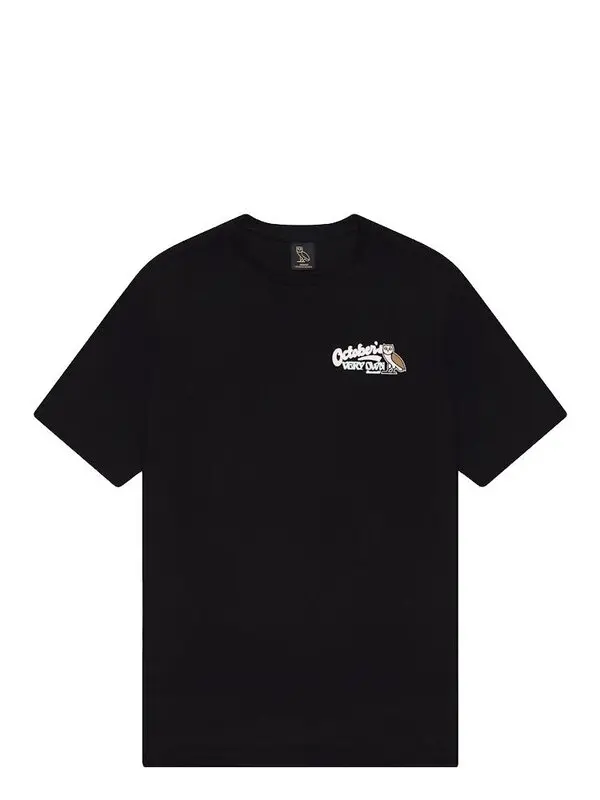 OVO Neapolitan Tee Shirt - Black