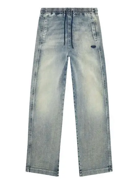 DIESEL® Straight Dmartians Track Denim 068js Jeans - Medium Blue