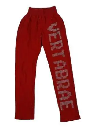 VERTABRAE C2 Pants Crystals Sweatpant - Red/navy Blue