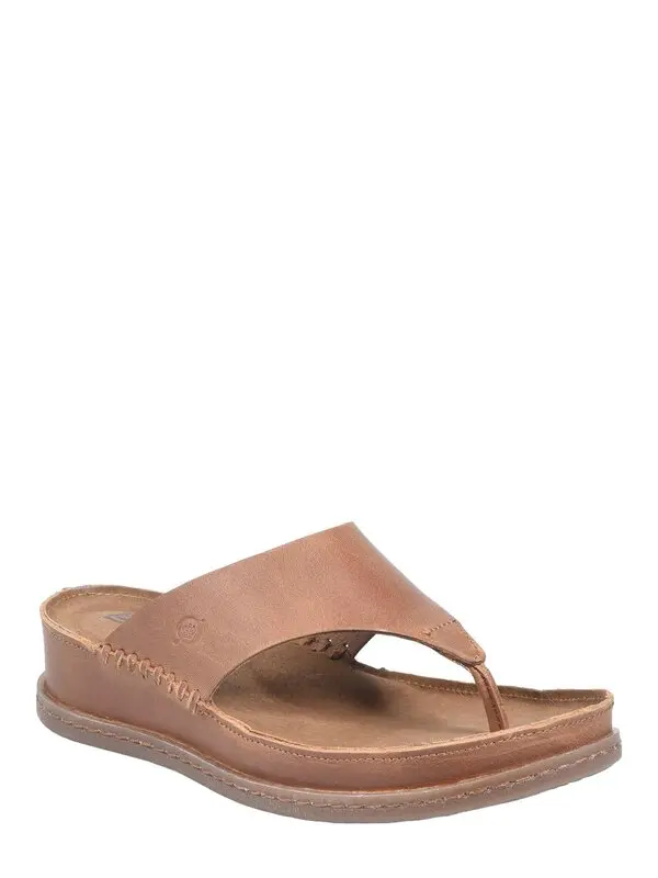 BØRN Edie Platform Flip Flop - Brown