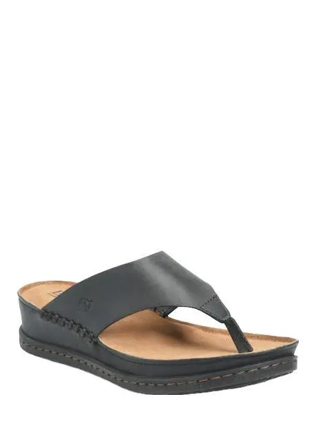 BØRN Edie Sandal - Black Leather