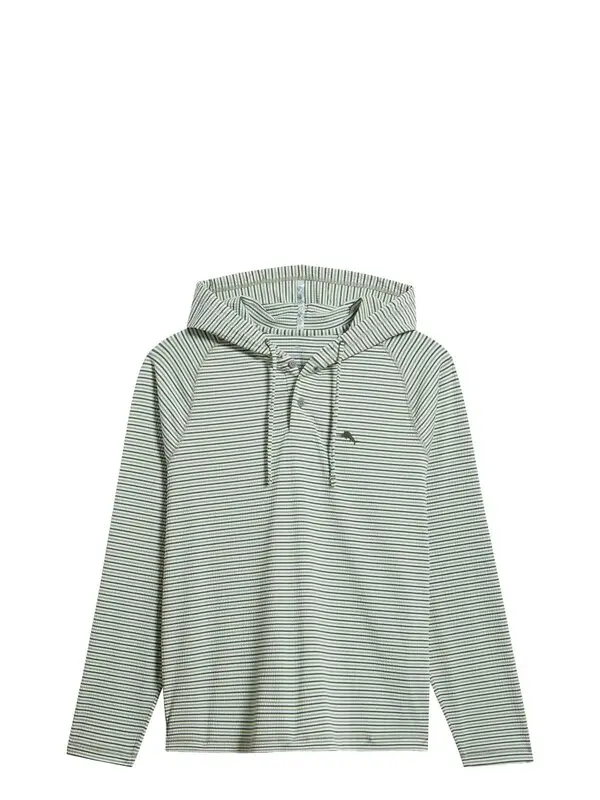 Tommy Bahama Starboard Shores Stripe Seersucker Hoodie - Baytree