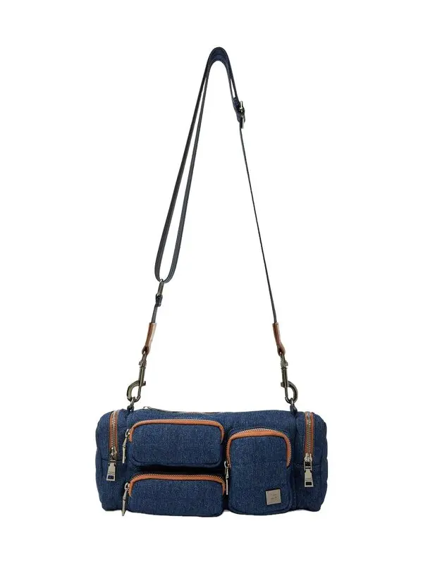 THINK ROYLN Lady Cargo Shoulder Bag - Dark Denim